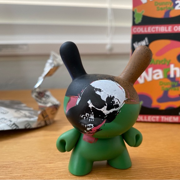 Kidrobot | Other | Andy Warhol Dunny Skull Urban Vinyl Art Figure ...
